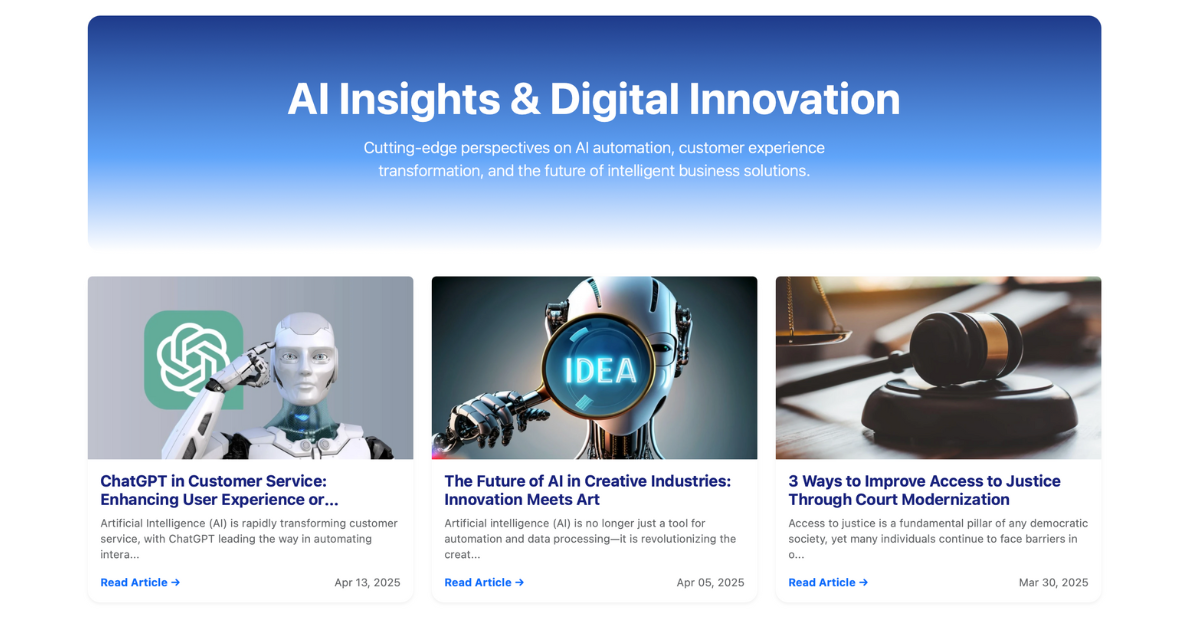 Blog - AI Chatbot Insights, Business Tips & Latest Trends